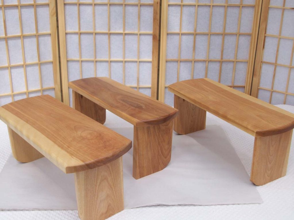 Birch Meditation Bench