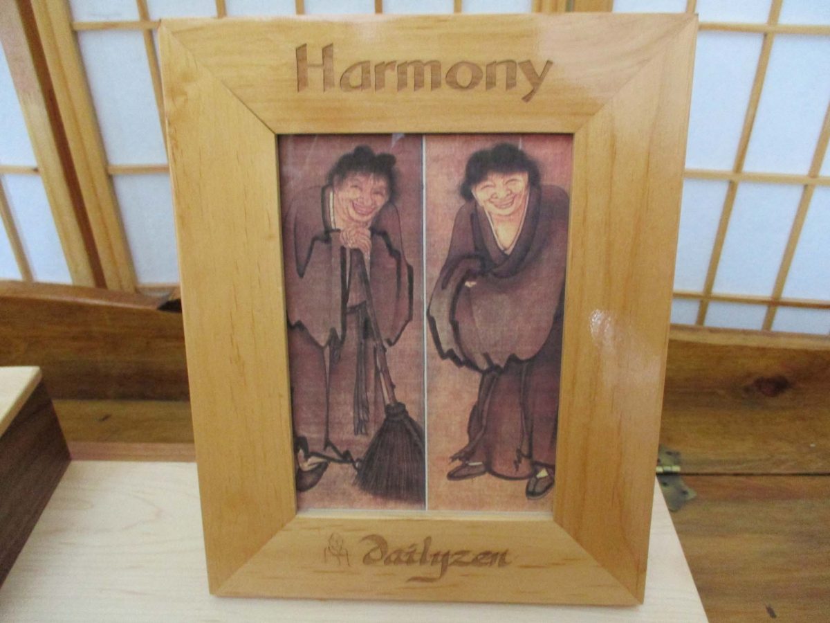 Han-shan in the wood